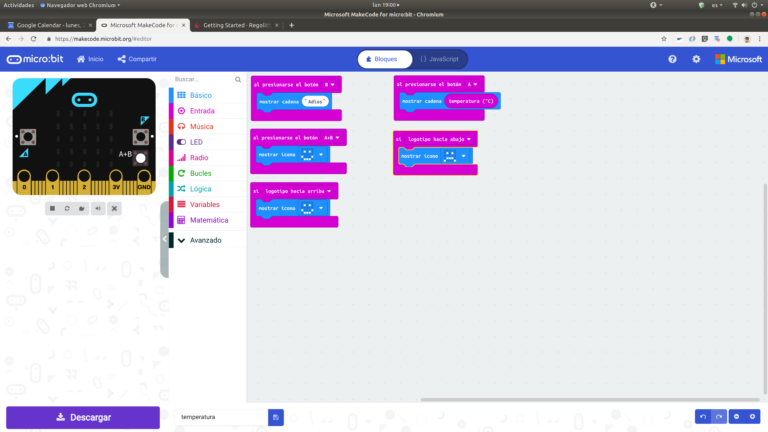 Programación por bloques Makecode - ATIGRA MAKERS