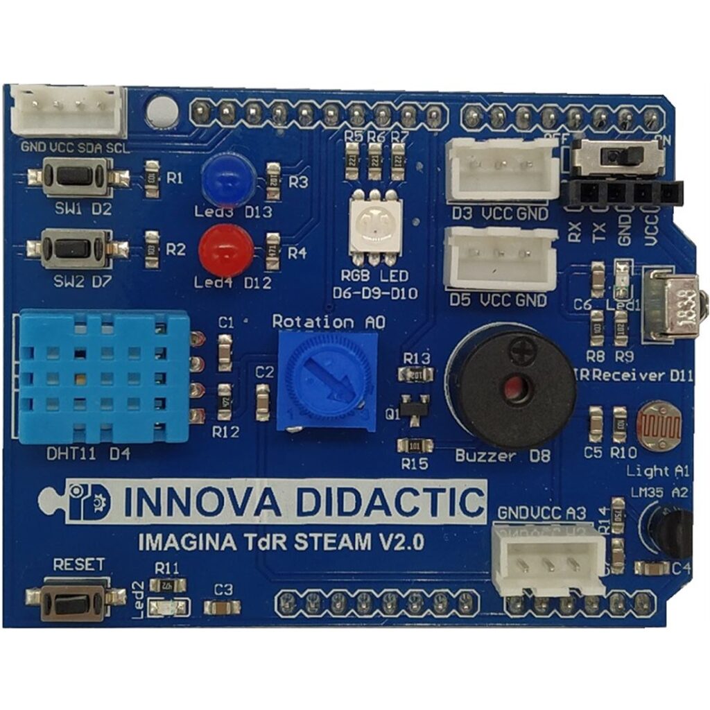 Kit Imagina Tdr Esp32 Steamakers Atigra Makers 