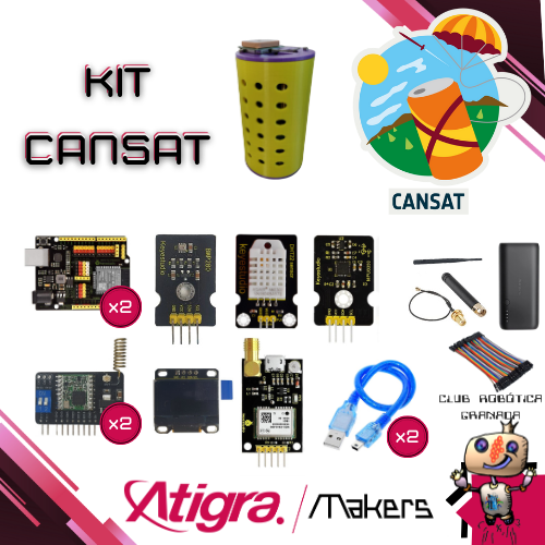 KIT CANSAT - ATIGRA MAKERS